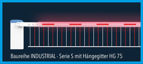 Nachrüstsatz für Schranke S6000, mit LED-Aufsatzprofil, M